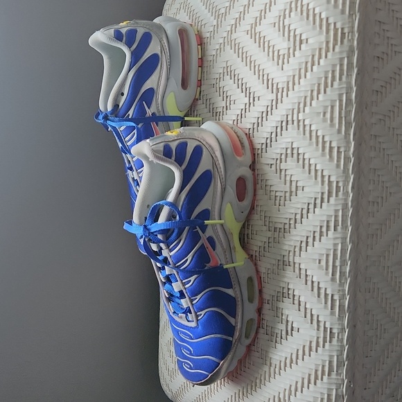 Nike | Shoes | Nike Air Blue And White Sneakers | Poshmark